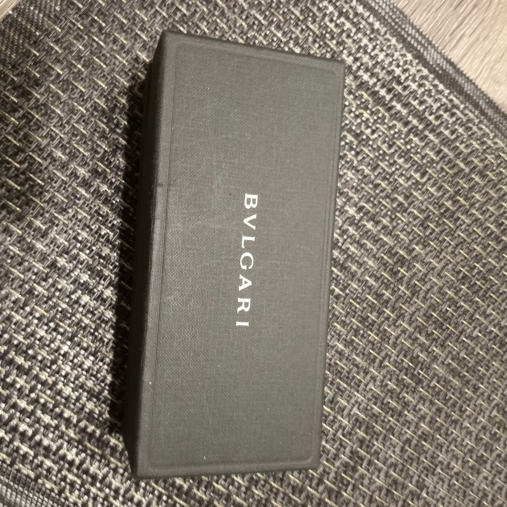 Bulgari Eyeglass Case Black - Authentic - Gem